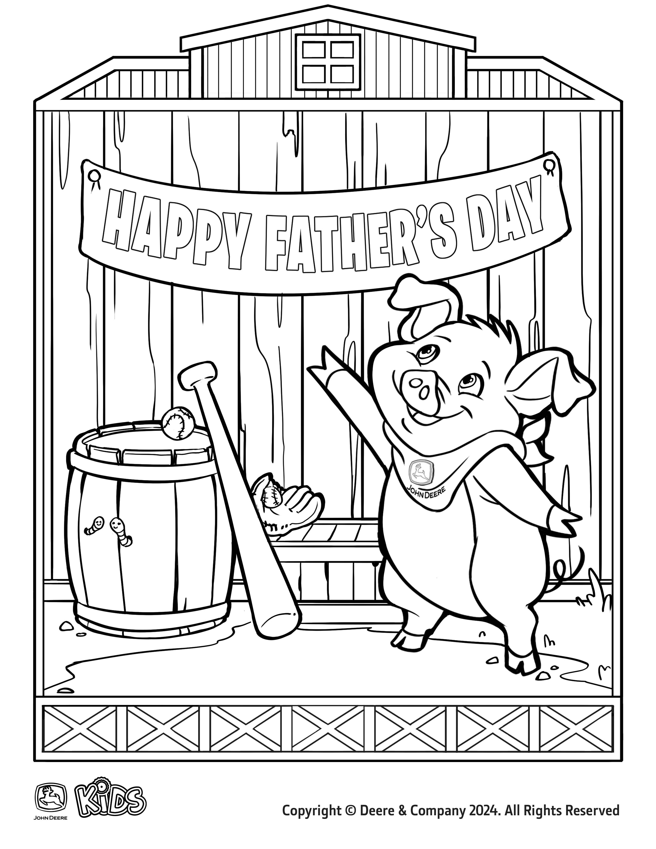John Deere Kids | Coloring Pages | John Deere US