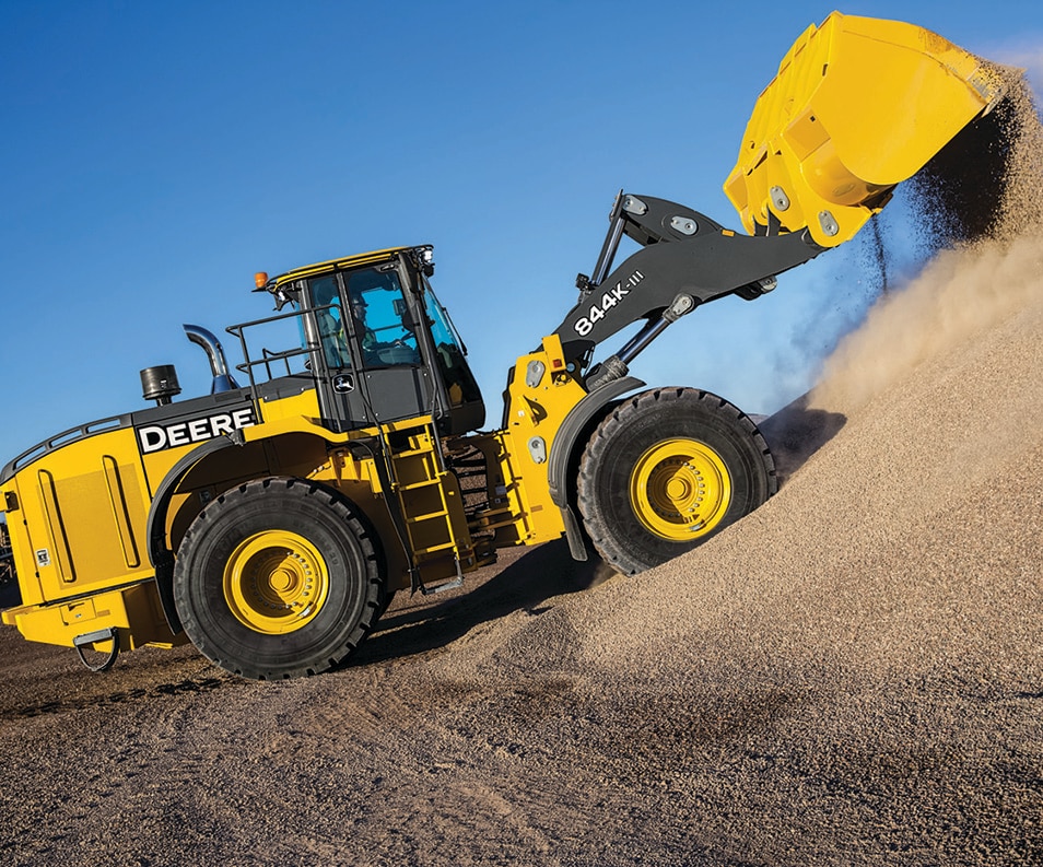 John Deere Adds 844K-III to Wheel Loader Lineup