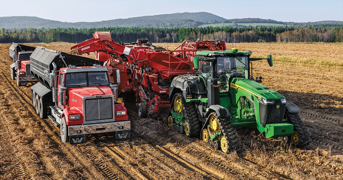 Home Built Potato Digger Farm Maxx Model CPP T Single Row Potato
