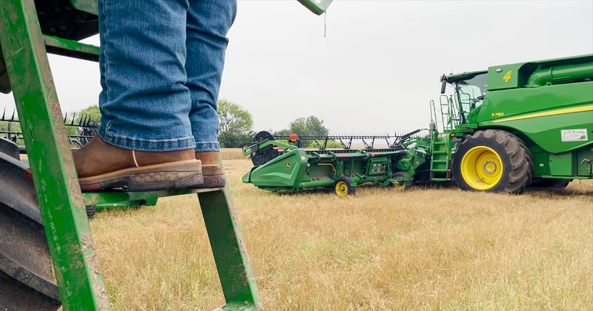 Custom Harvester Ready for the Season