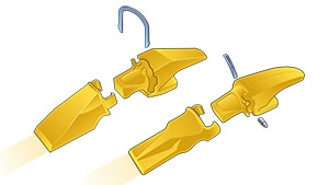 Bucket Teeth | Parts & Service | John Deere US