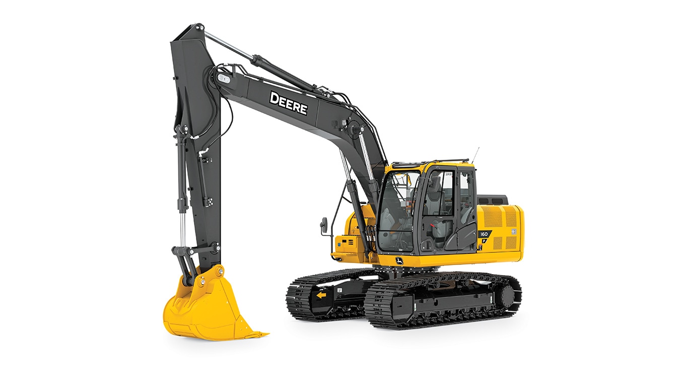 160 P-Tier | Mid-Size Excavator | John Deere US