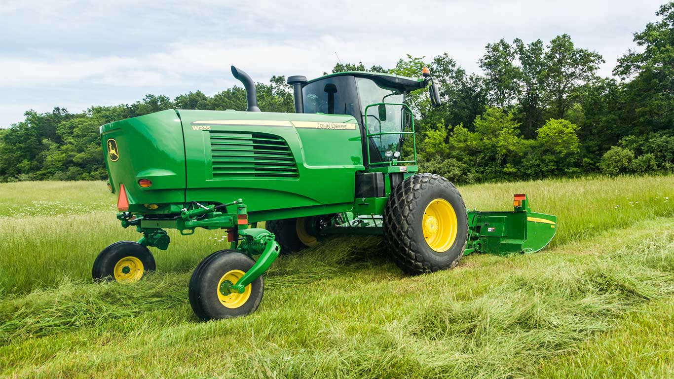 Hay and Forage | Mowing Equipment | Windrowers and Platforms | John ...
